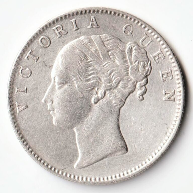 One Rupee 1840 Continuous Legend Silver Coin Of Queen Victoria British ...